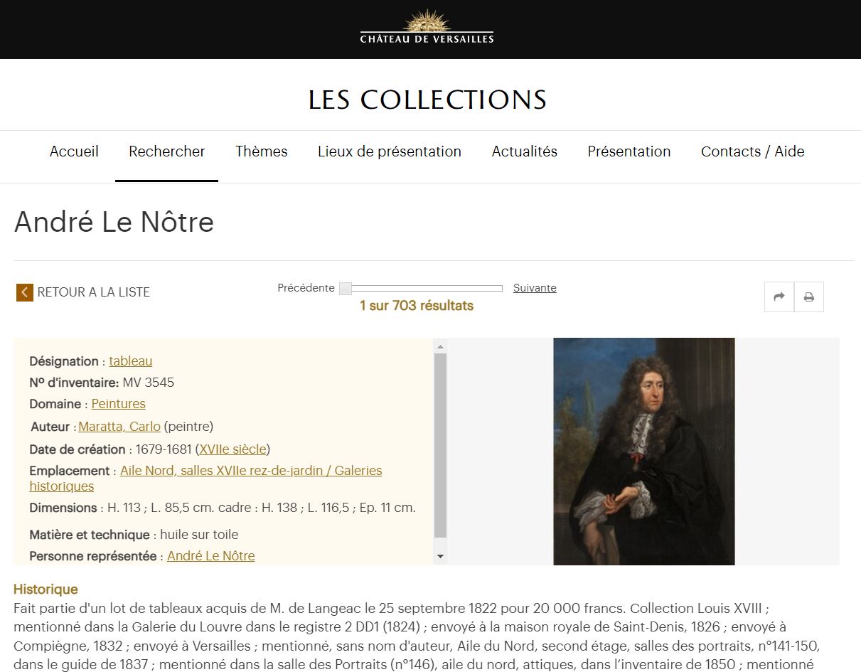 André Le Nôtre | Château de Versailles